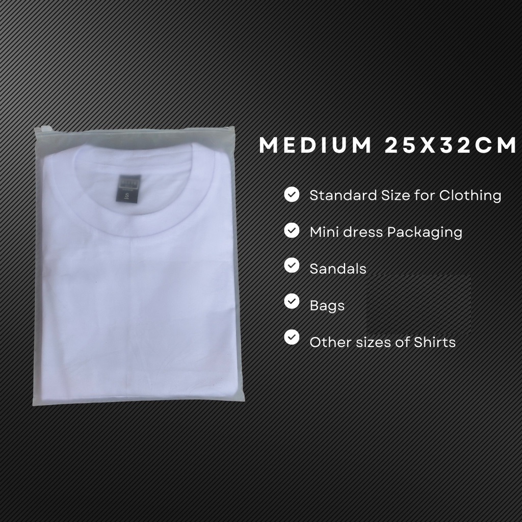 Frosted Matte Bag Packaging for Clothing Business Food Storage Travel ...