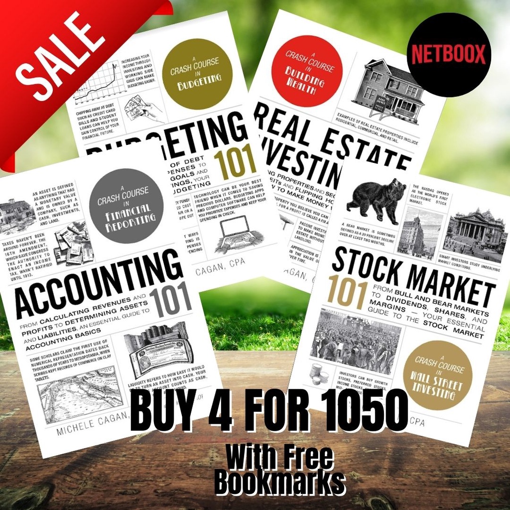 [BOOKS ON SALE!] Accounting 101, Budgeting 101, Real Estate Investing ...