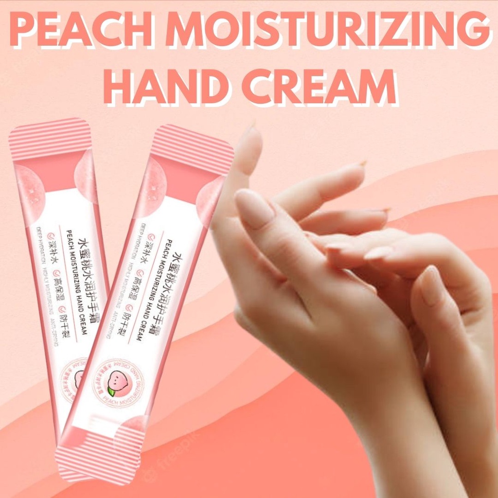 PEACH MOISTURIING HAND CREAM | DEEP HYDRATION | HIGHLY MOISTURIZING ...