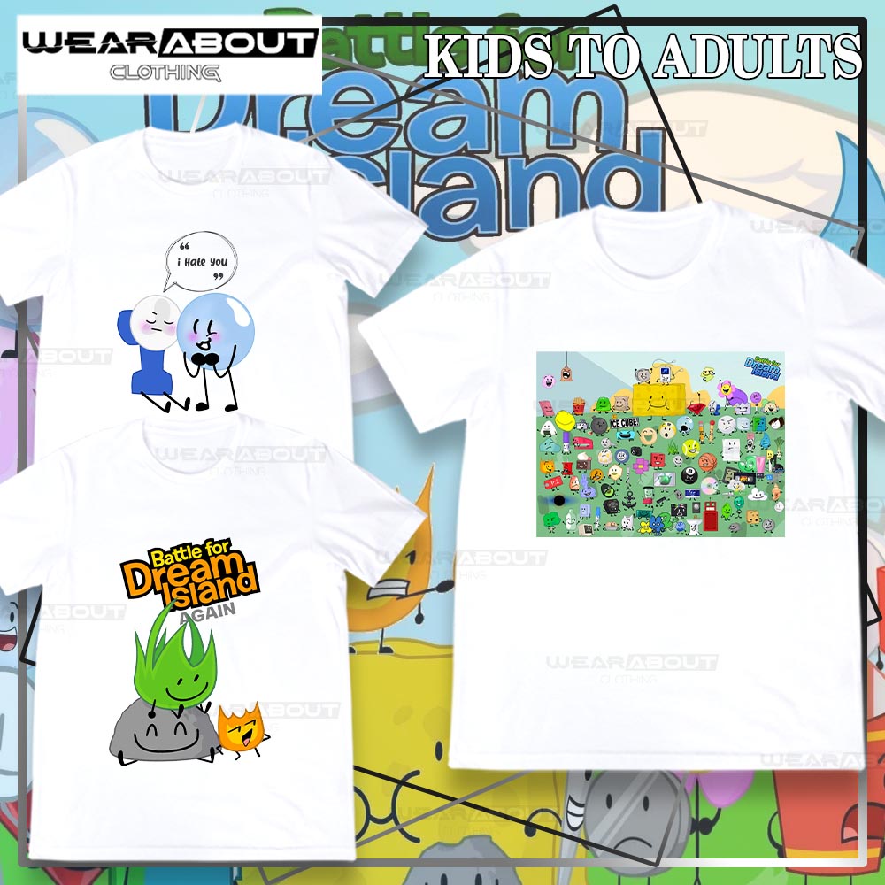BFDI Shirt for kids and adults I BFDI T shirt for kids and adults Col2 ...