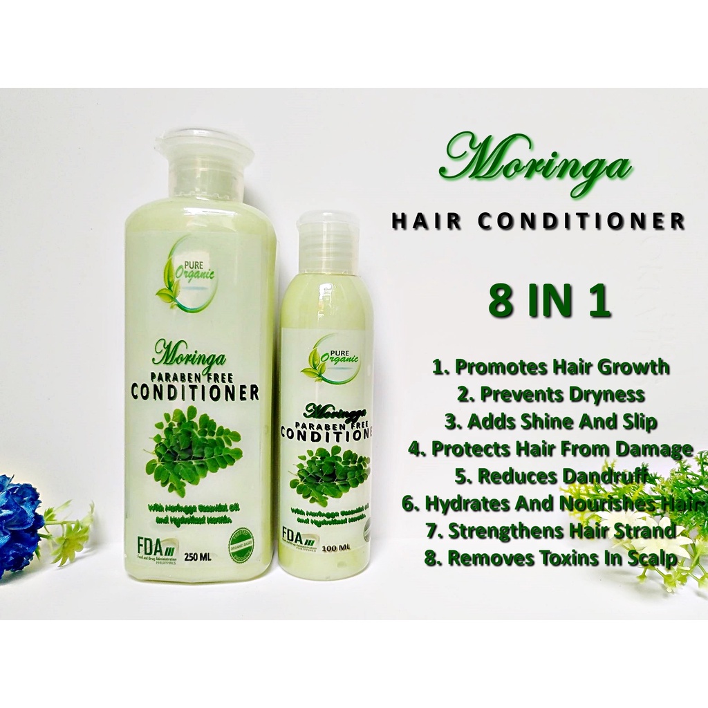 Moringa Hair and Scalp Conditioner by Pure Organic | Shopee Philippines