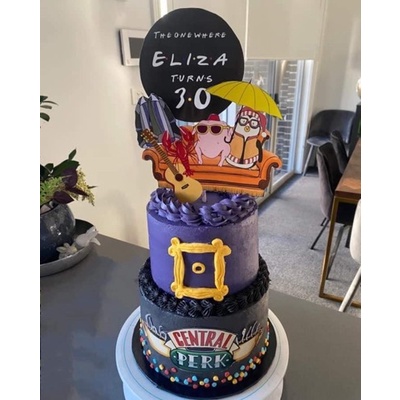 Personalized Friends theme cake topper | Shopee Philippines