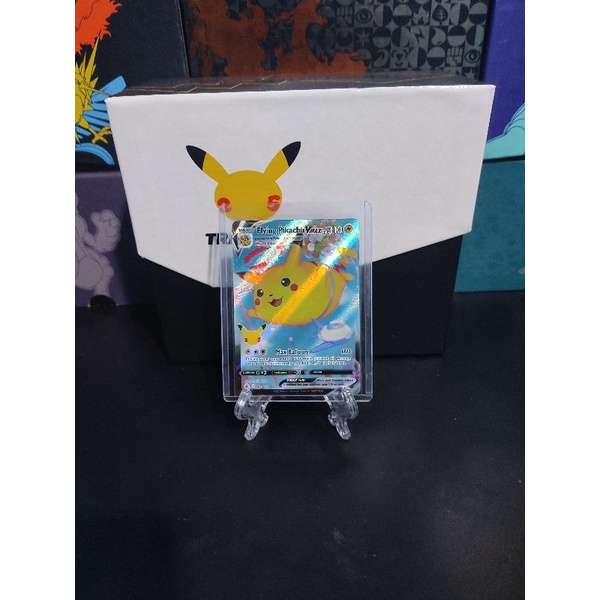 Pokemon TCG Celebrations Flying Pikachu 007/025 w/ Toploader | Shopee ...