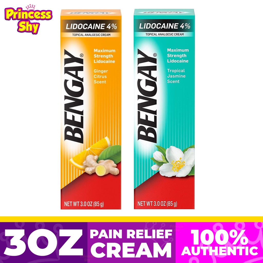 Bengay Maximum Strength Topical Analgesic Pain Relief Cream 3oz ...