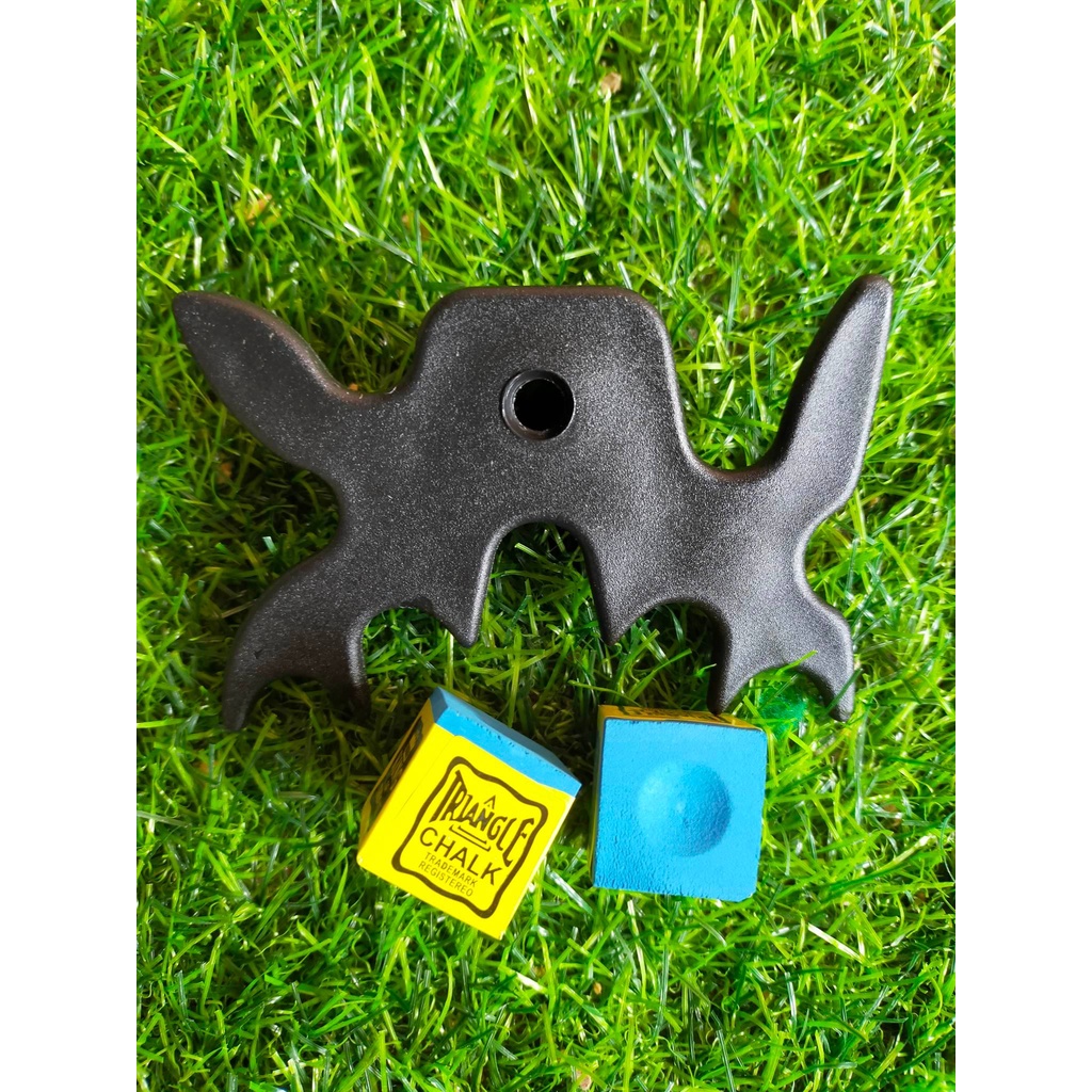 1PC BATMAN TIRIRIT BLACK & 2PCS BILLIARD CHALK (tiririt ng bilyaran ...
