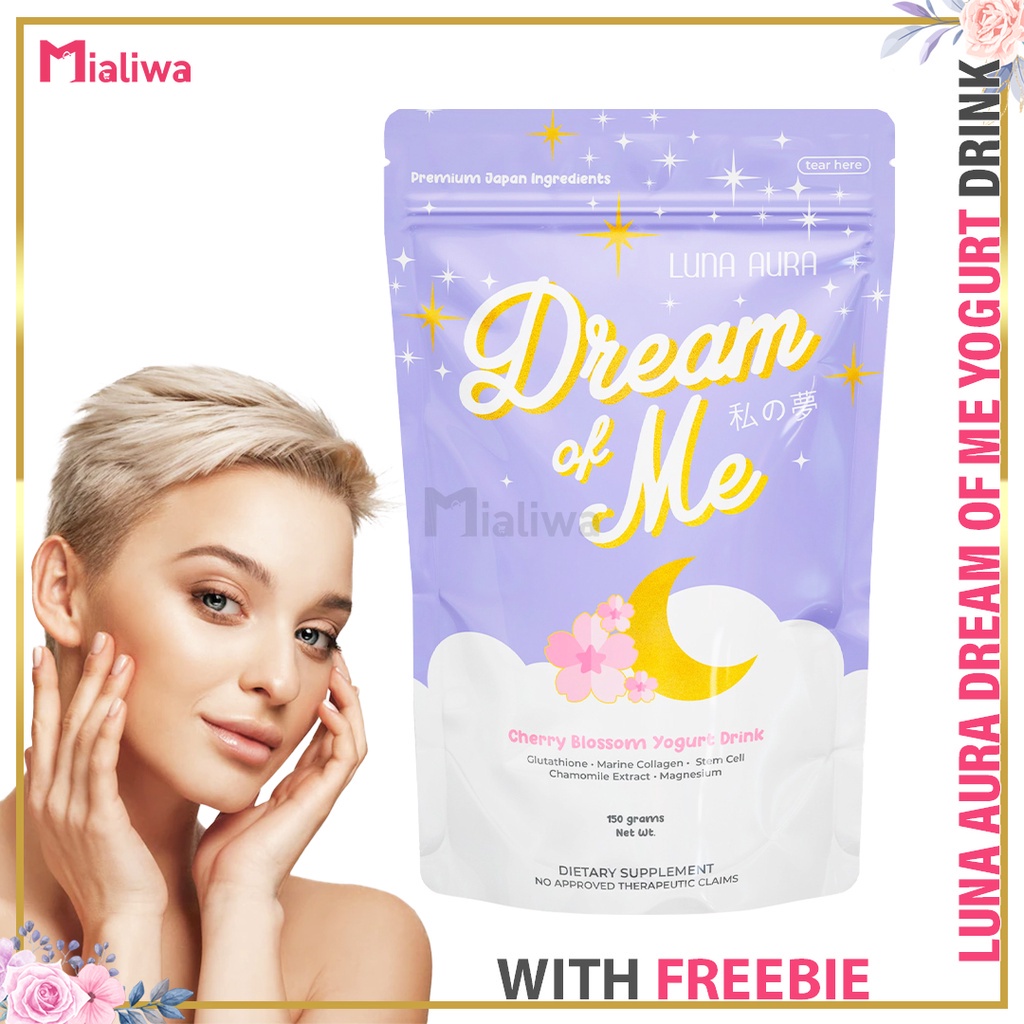 Luna Aura Dream Of Me Cherry Blossom Yogurt Drink Pampaputi Glutathione ...