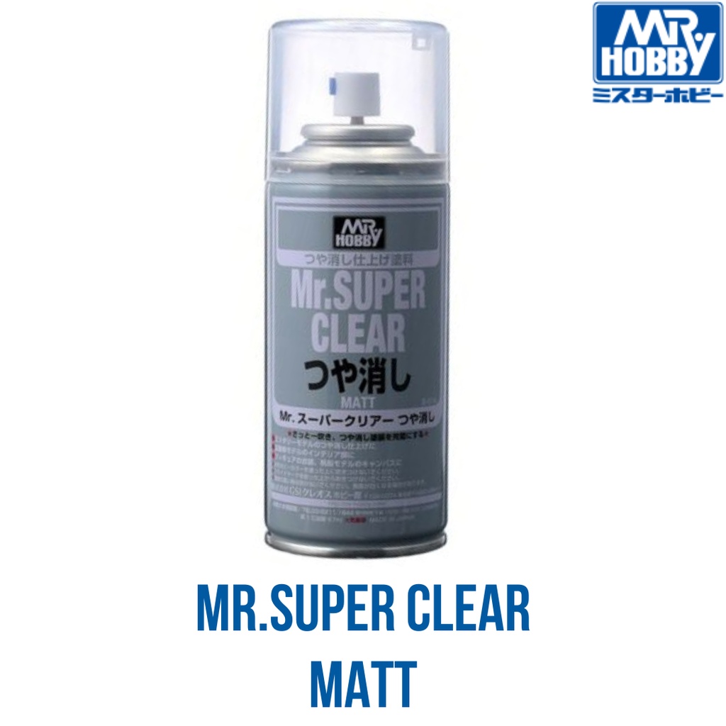 Mr. Hobby Super Clear Matt (Coating Spray for Toys, Paints) by ARTHUB ...