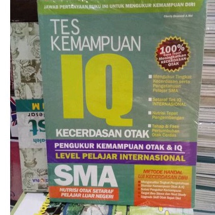 Iq APPEARANCE TEST BOOK FOR HIGH SCHOOL BRAIN INTELLIGENCE | Shopee ...