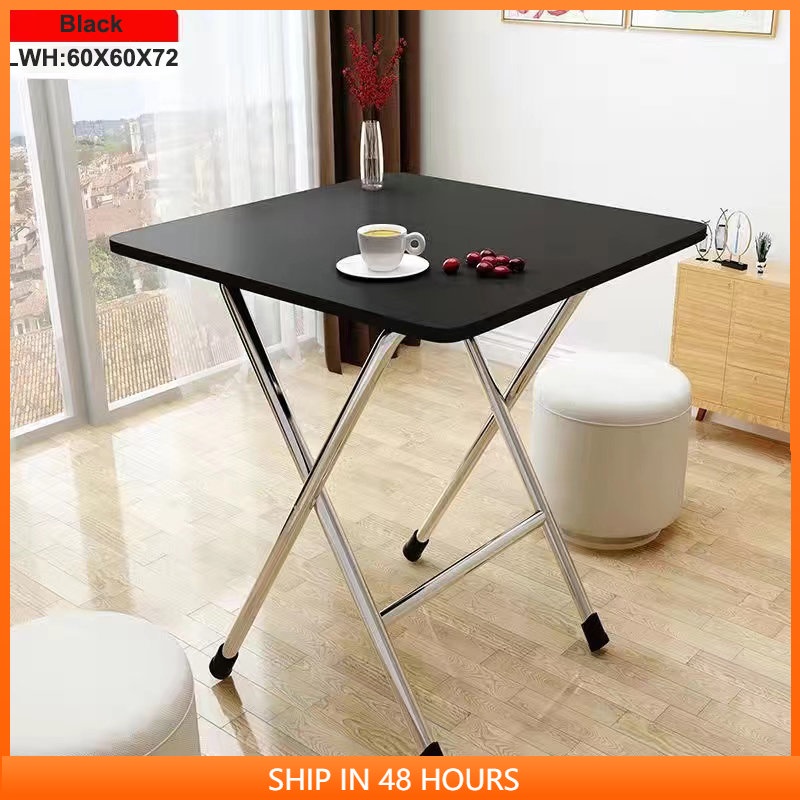 Portable fashion convenient simple small table outdoor booth folding ...