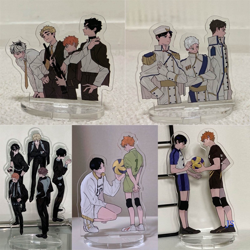 JS 1Pc 12cm Japan Anime Haikyuu!! Cosplay Stand Figure Acrylic Desk ...