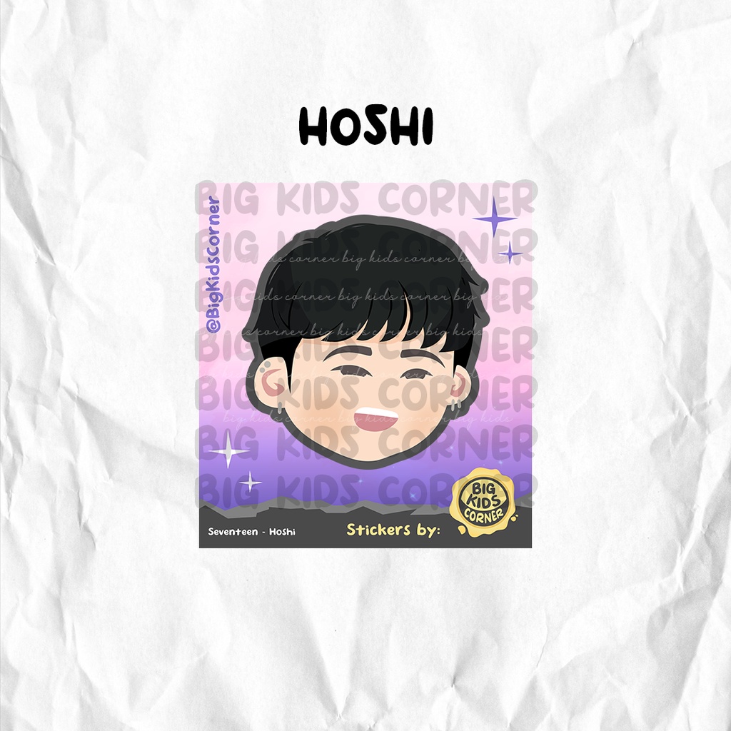 Seventeen - Dream INDIVIDUAL BUBBLEHEAD Sticker | Big Kids Corner ...