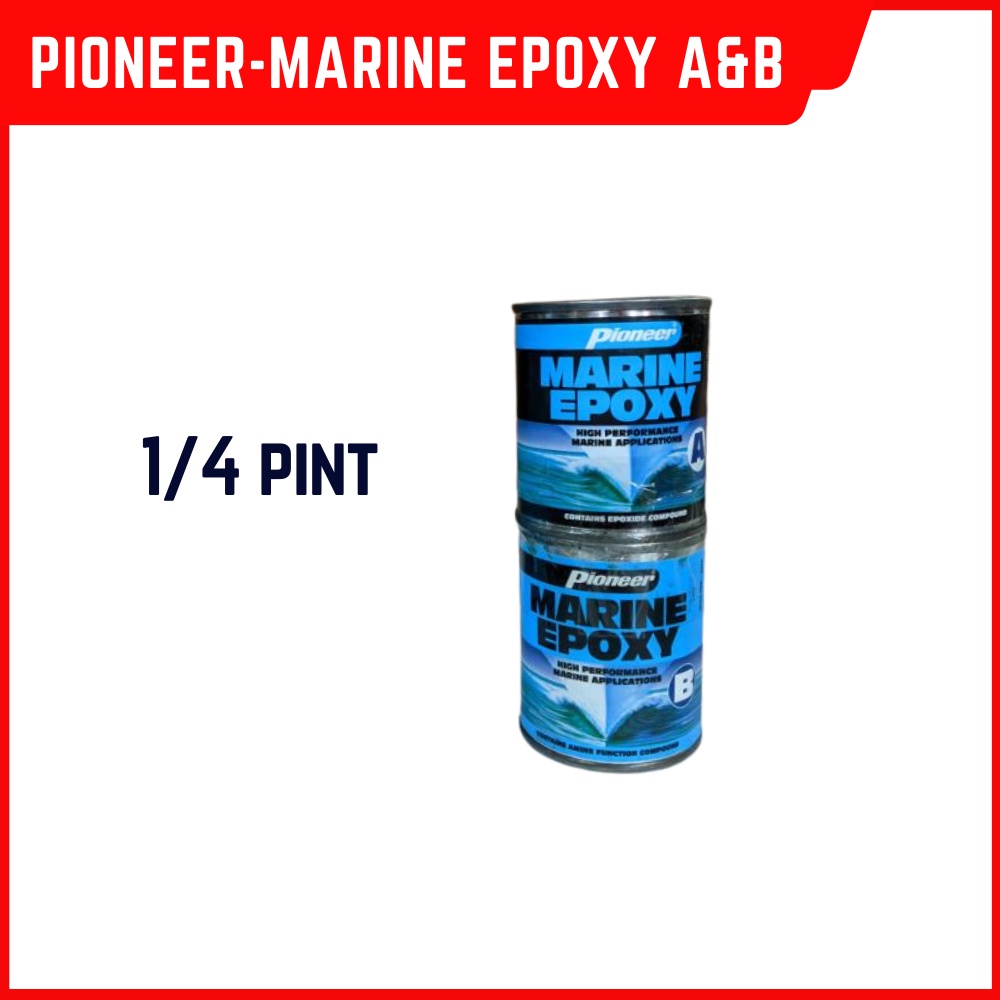 Pioneer Marine Epoxy Set 1/4 PINT (ME14P) | Shopee Philippines