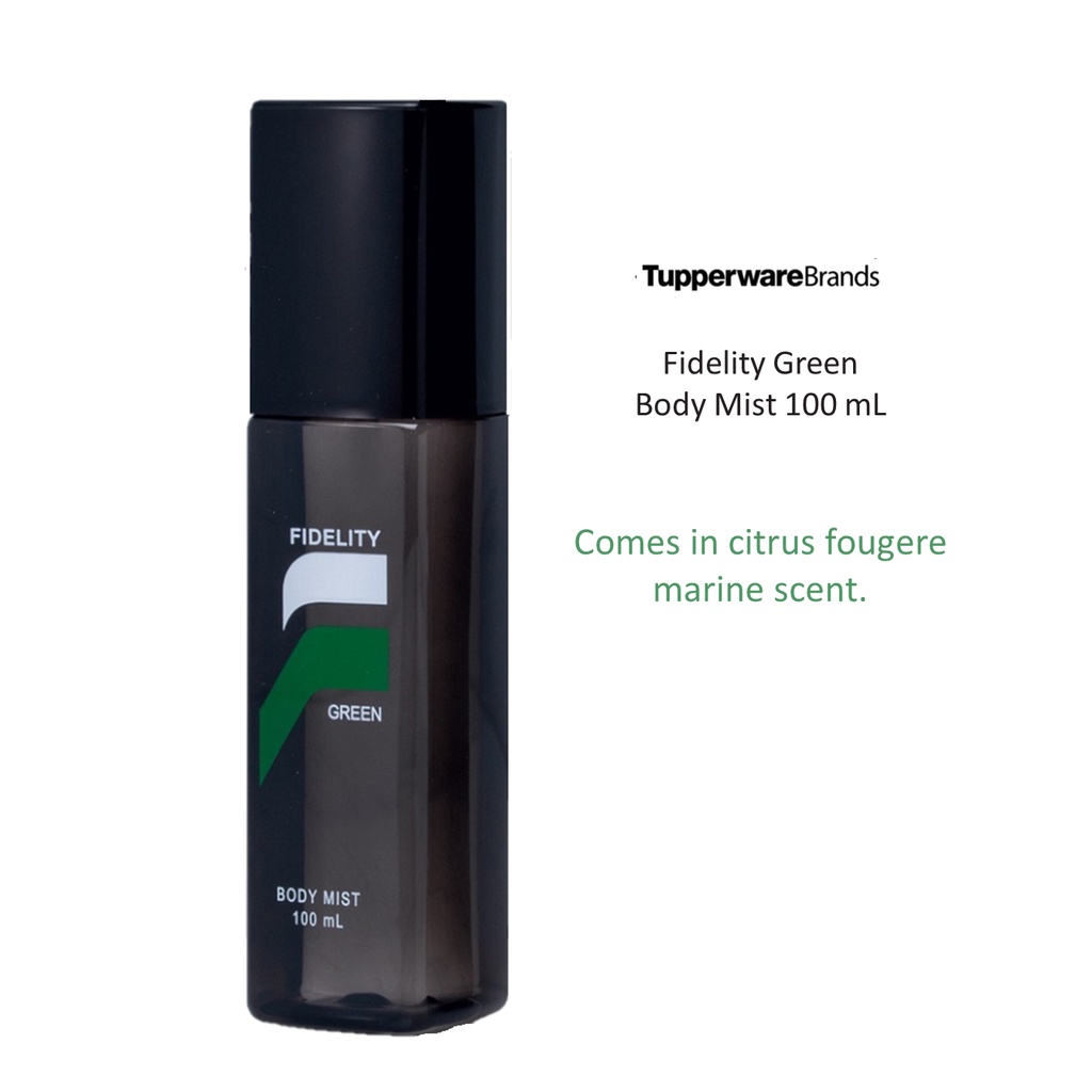 Fidelity Green Body Mist 100 mL by Tupperware Brands | Shopee Philippines