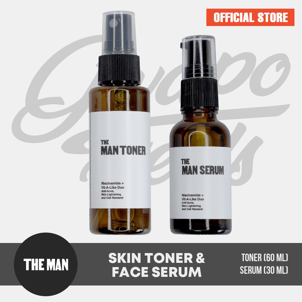 The Man Serum And Toner Bundle | Shopee Philippines