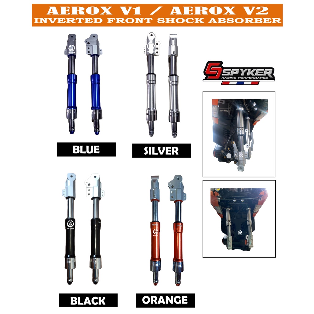 AEROX 155 INVERTED FRONT SHOCK ABSORBER - SPYKER | Shopee Philippines
