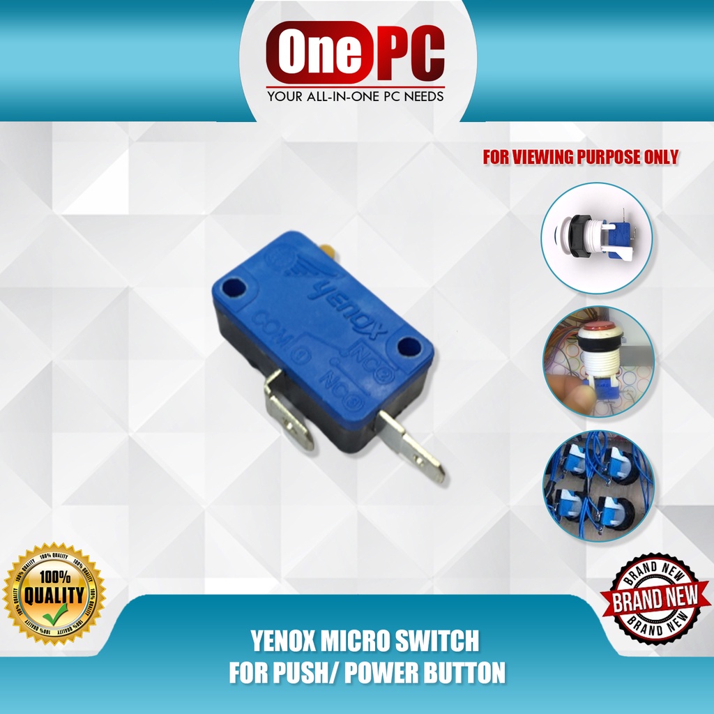 YENOX MICRO SWITCH FOR PUSH/ POWER BUTTON | Shopee Philippines