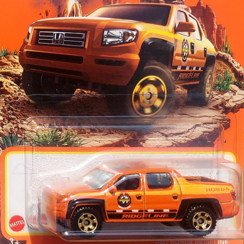 Matchbox 2007 HONDA RIDGELINE 2022 ORANGE - PICKUP TRUCK FORD F-150 ...