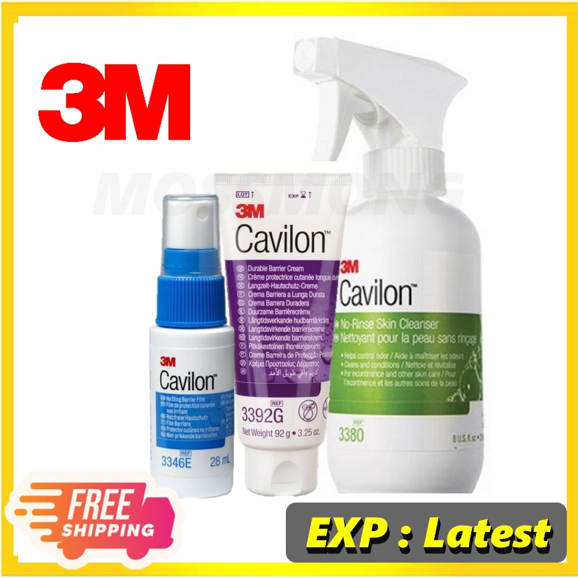 3M Cavilon No Sting Barrier Film, Durable Barrier Cream, No-Rinse Skin ...