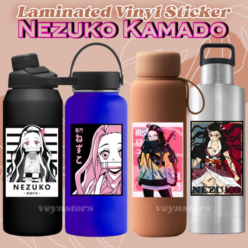 DEMON SLAYER NEZUKO KAMADO PEEKER LAMINATED VINYL STICKER | Shopee ...