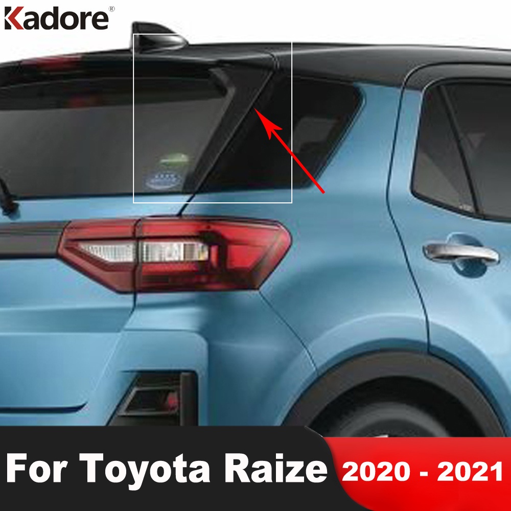 Accessories For Toyota Raize 2020 2021 ABS Chrome Car Rear Window Side ...