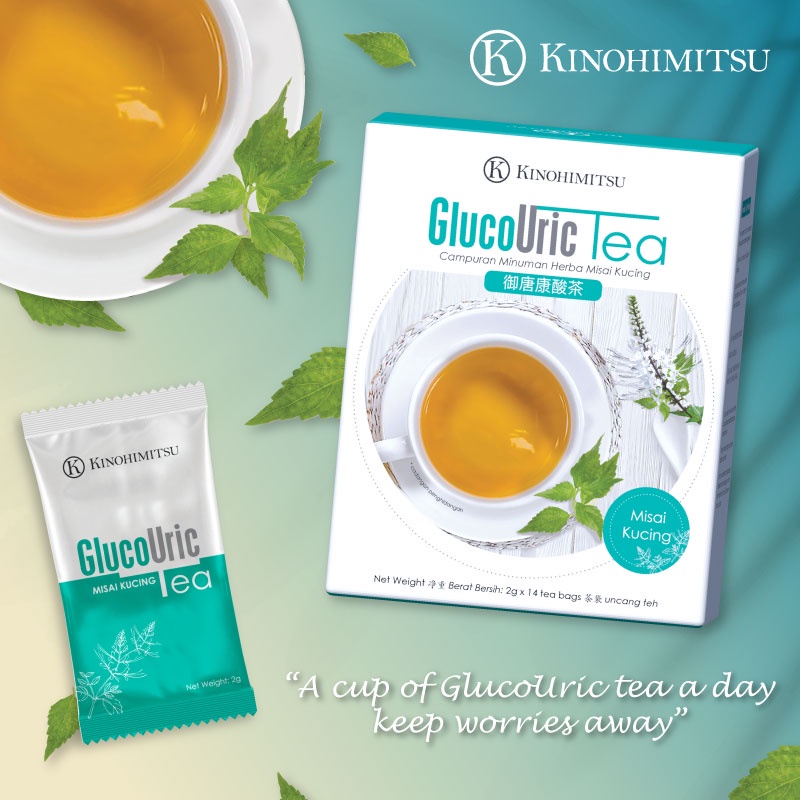 Kinohimitsu Glucouric Tea 2G X 14 Sachets-herbal Tea-Cat's Whiskers ...