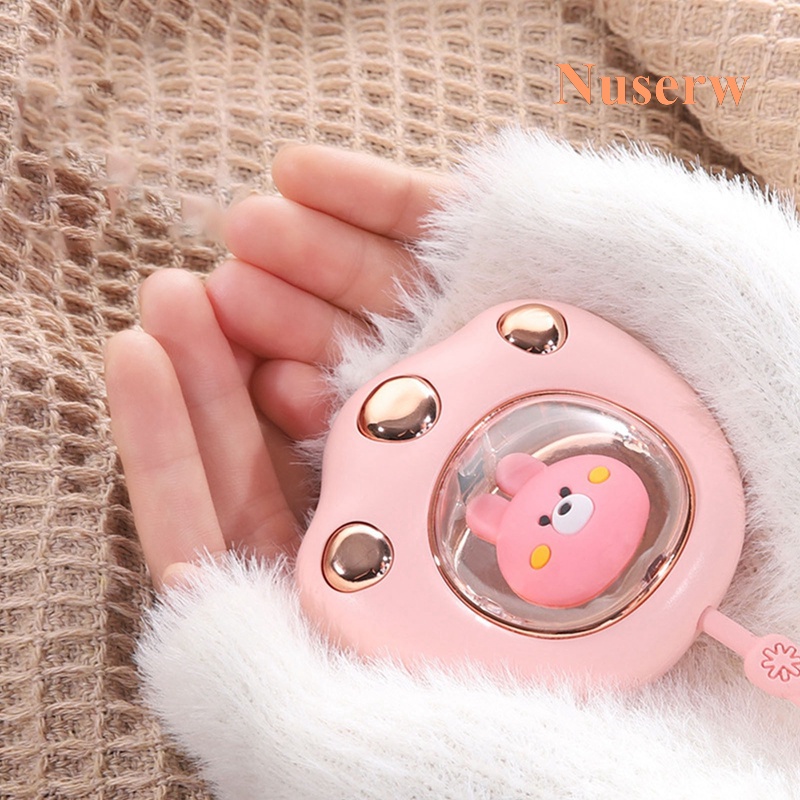 Nuserw Outdoor Cat Paw Hand Warmer Winter Portable Mini Cartoon Hand ...