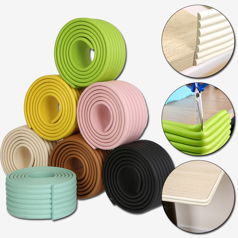 【COD】2m Baby Safety Bumper Strip Protection From Children DIY Corner ...