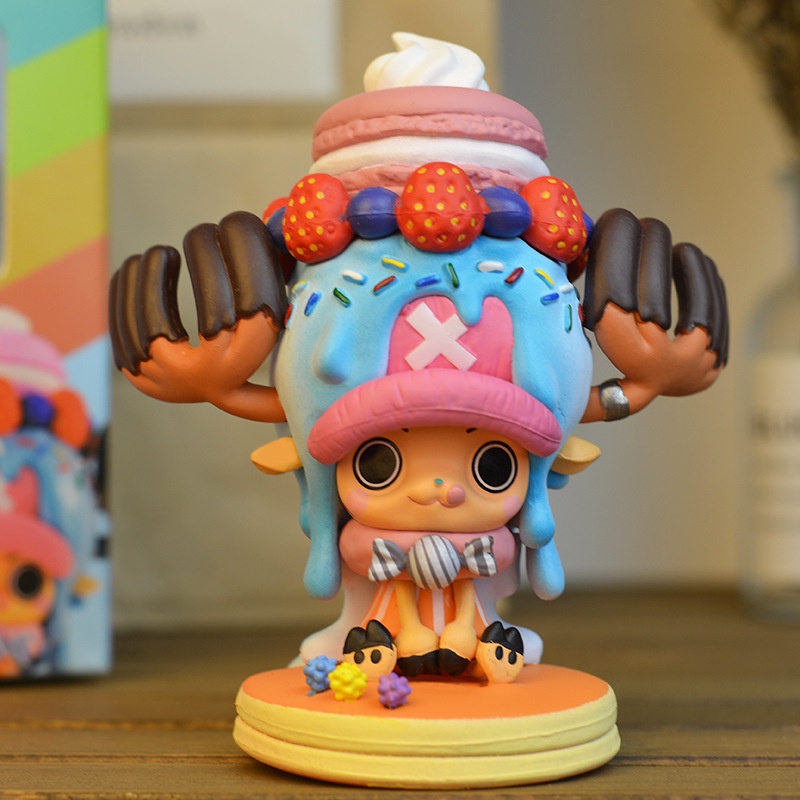 11cm Anime Figure One Piece Tony Chopper Candy And Cake Version Action ...