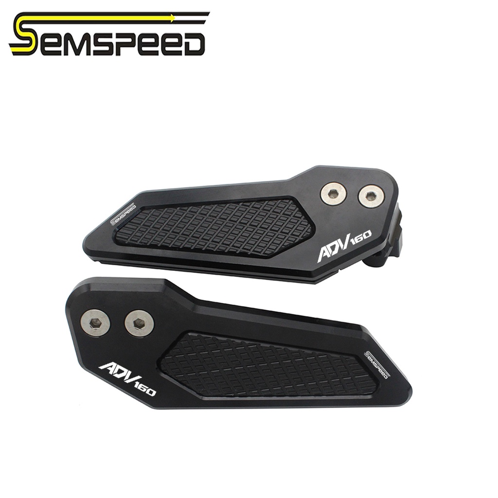 【SEMSPEED】For Honda ADV 160 ADV160 2022-2024 Motorcycle Accessories Rear Passenger Footrest Pegs ...
