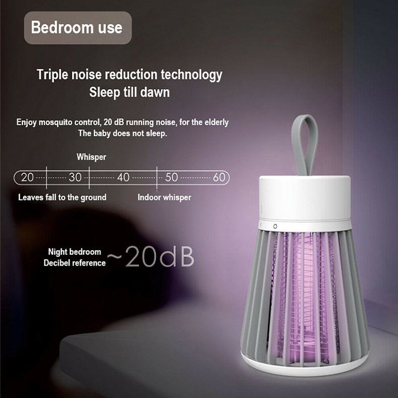 BEN NEVIS Mini Electric Mosquito Killer Lamp LED Mosquito Killer Silent ...
