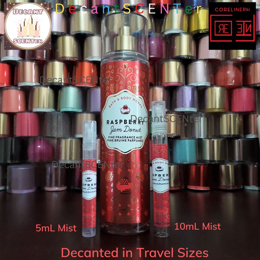 Raspberry Jam Donut Fragrance Mist in Travel Sizes | Shopee Philippines