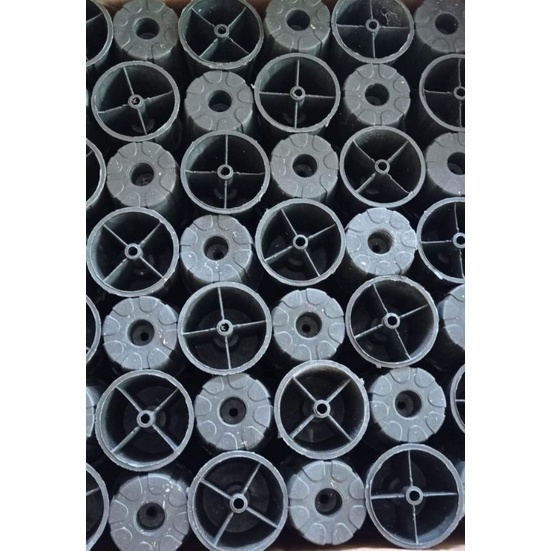 1 box (400 pcs) plastic footing ordinary one hole used for sofa ...