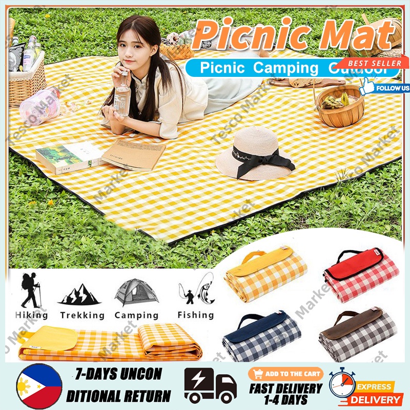 Camping Picnic Mat Portable Waterproof Outdoor Mat Ground Mat Hiking ...