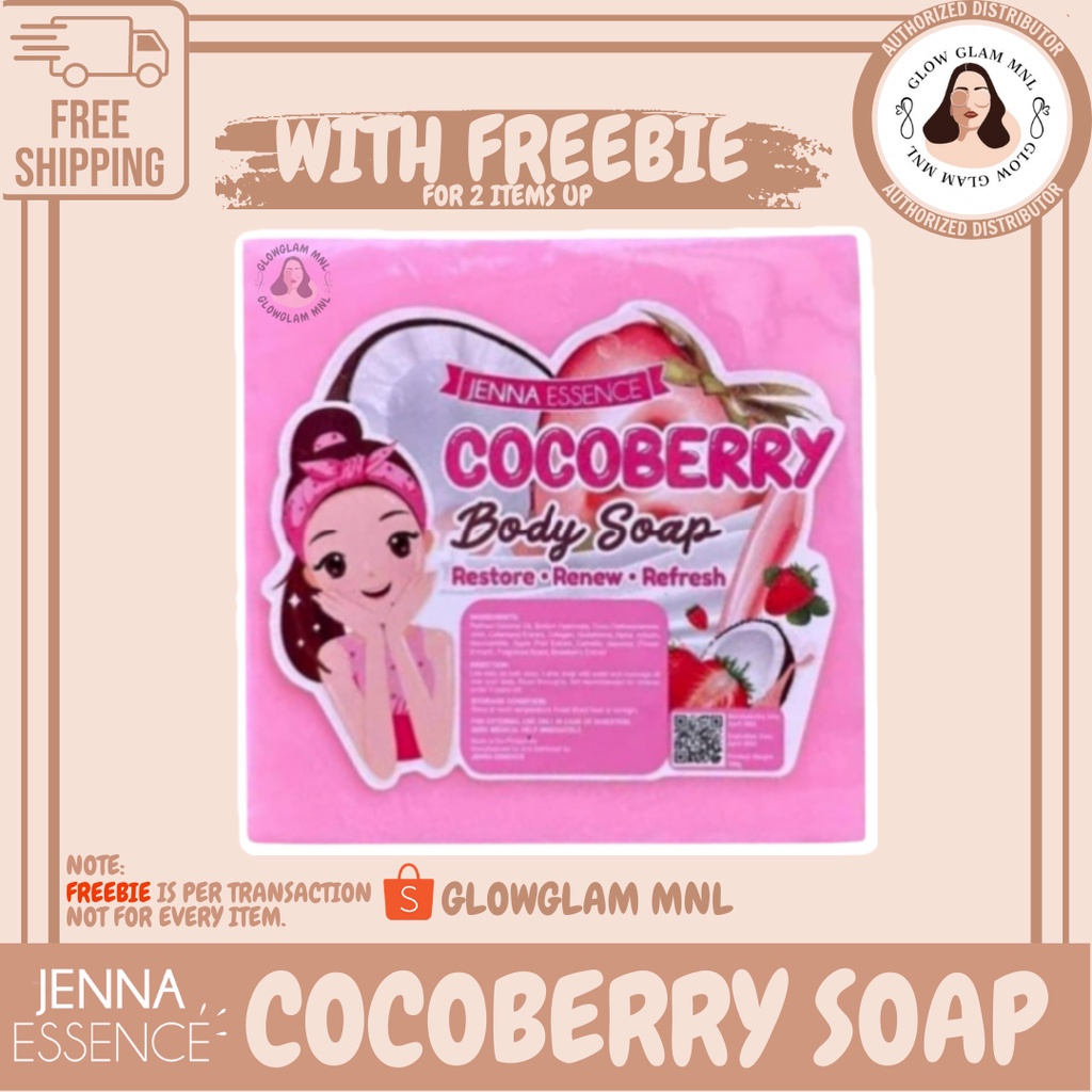 Cocoberry Soap Round Cut by Jenna Essence Trending Soap | Shopee ...