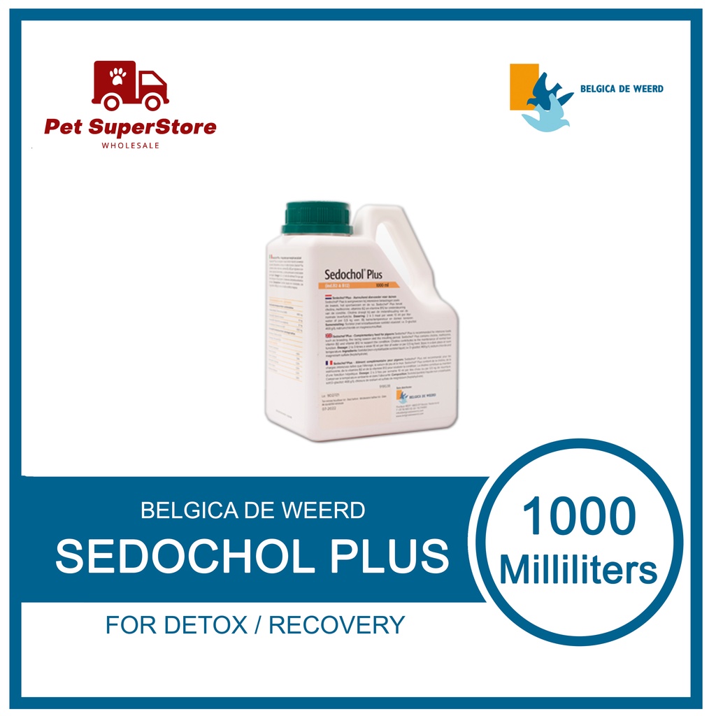 Belgica De Weerd Supplement - Sedochol Plus (Support for Racing Pigeon ...