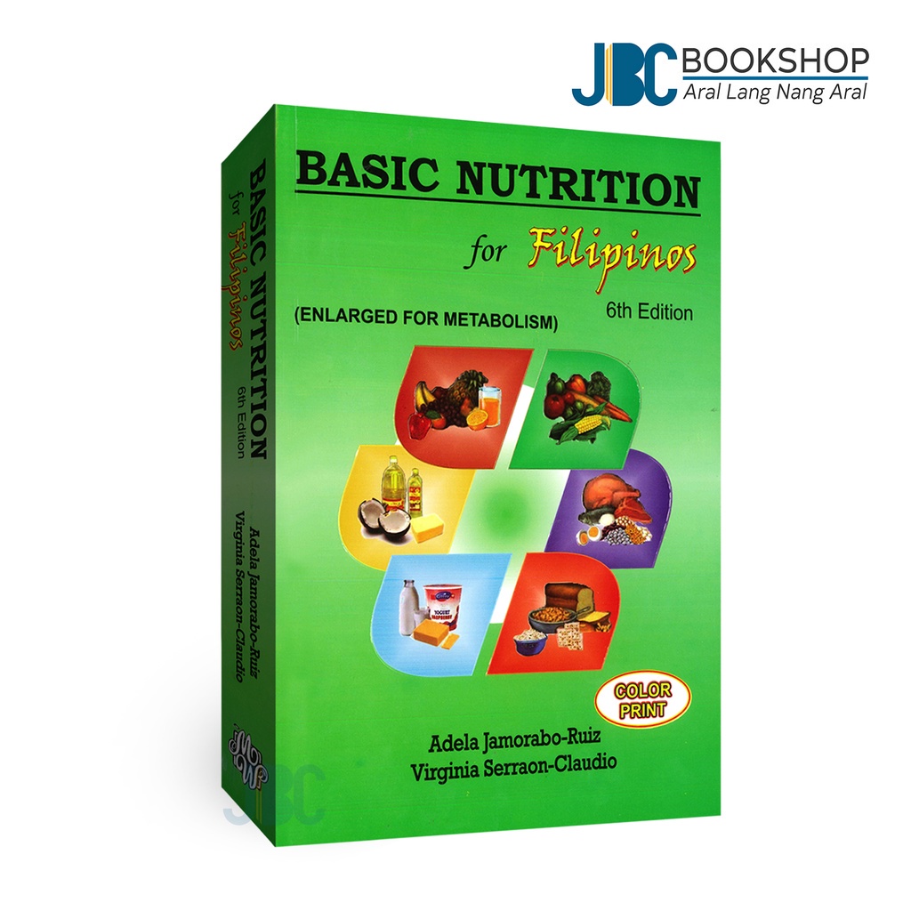 Basic Nutrition for Filipinos Enlarged for Metabolism 6th Edition ...
