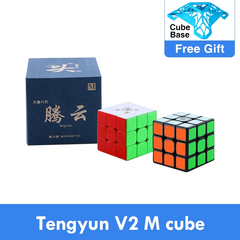 Original Dayan tengyun V2 M 3x3x3 V1 Magnetic Cube Professional Dayan V8 3x3 Magic Cubing Speed ...