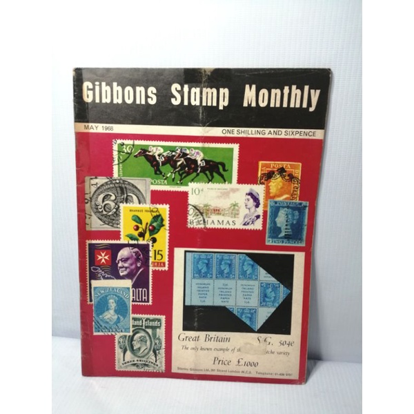 1968 GIBBONS STAMP MONTHLY Magazine Volume 41 No. 9 Vintage ...