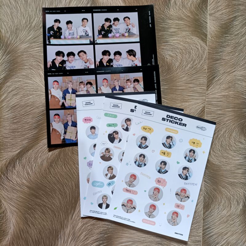 OFFICIAL ENHYPEN GguGgu Package 2022 Member Set Notebook Standee ...