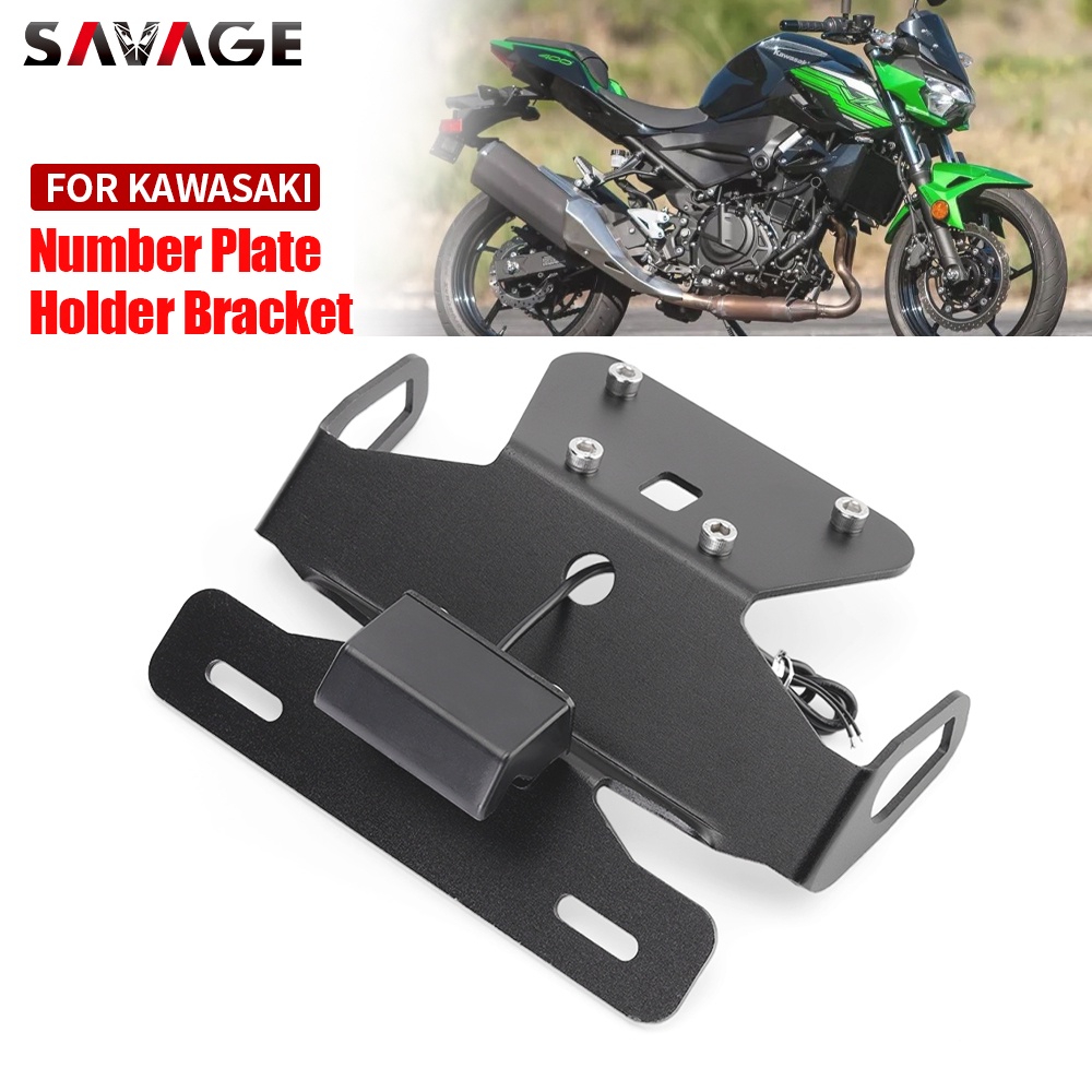 Number Plate Holder Bracket For KAWASAKI NINJA 250 300 Z250 300 2013 ...