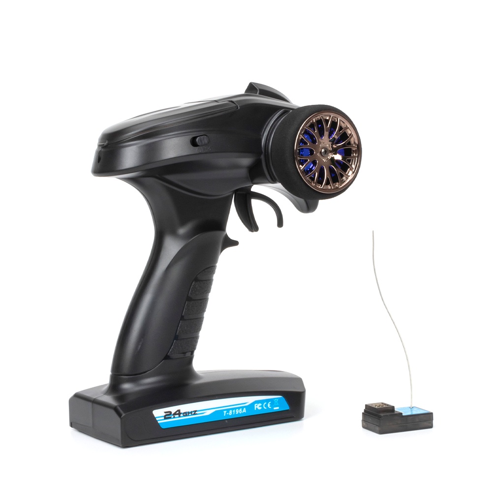 RC 2.4G 3CH Radio Remote Control Transmitter and Receiver for 1/10 ...