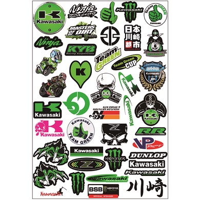 40pcs/bag mix design japan jdm stickers for motorcycle helmet stickers ...