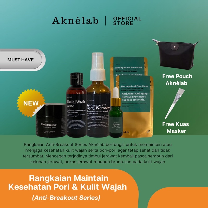 Anti Breakout SeriesÈlab (1 Package) Maintain Facial Skin Health After ...