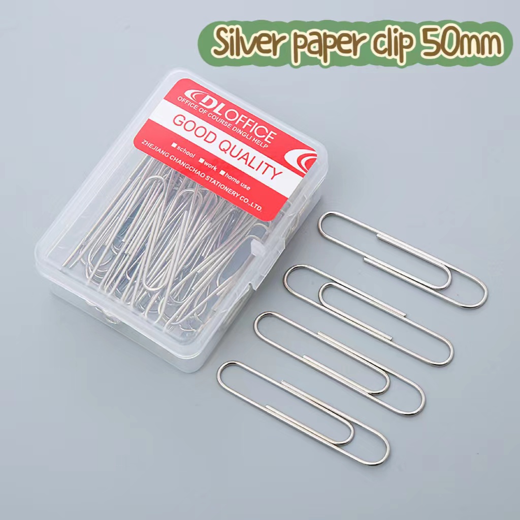 DLOFFICE Paper Clips Assorted Mixed Colored Clip School Office Supplies ...