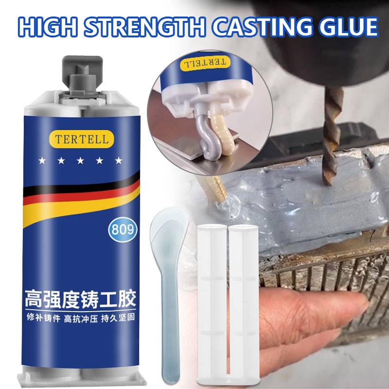 Magical Repair Glue 50g/100g AB Metal Cast Iron Repairing Adhesive Heat ...