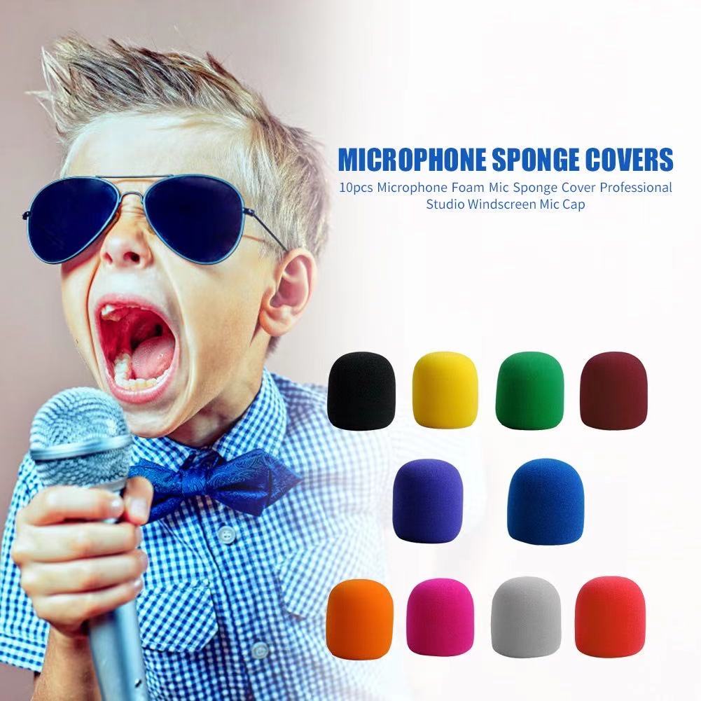 1Pc Microphone Foam Mic Foam Cover Professional Studio Windscreen Mic ...