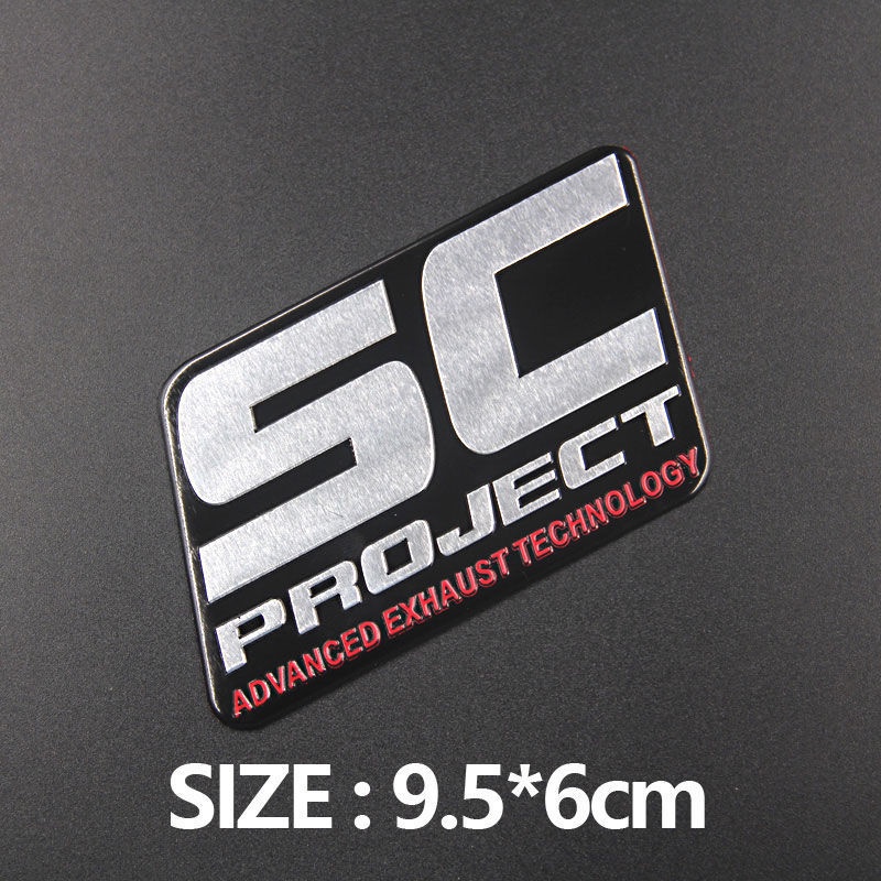 Akrapovic Yoshimura Arrow Decal high temperature heat resistant metal ...