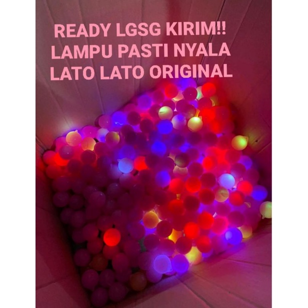 Old School Toys Lato Lato Led Lights/Latto Latto Led Lights Viral Tek ...