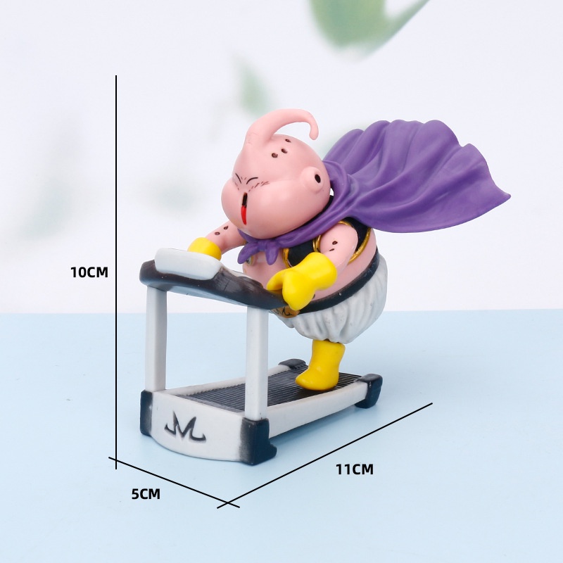 Anime Dragon Ball Z Fitness Majin Buu Boo PVC Action Figures Adult Toys ...