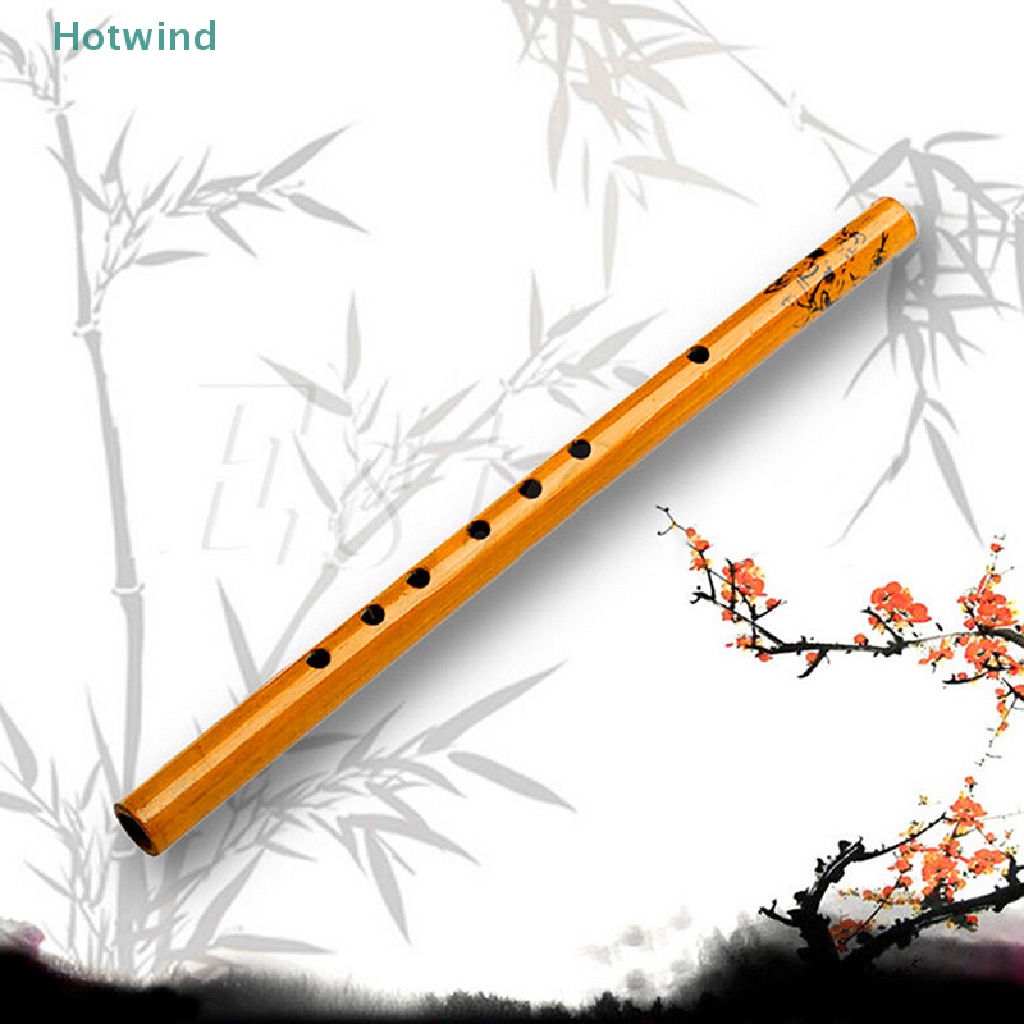 HW Traditional 6 Hole Bamboo Flute Clarinet Student Musical Instrument ...